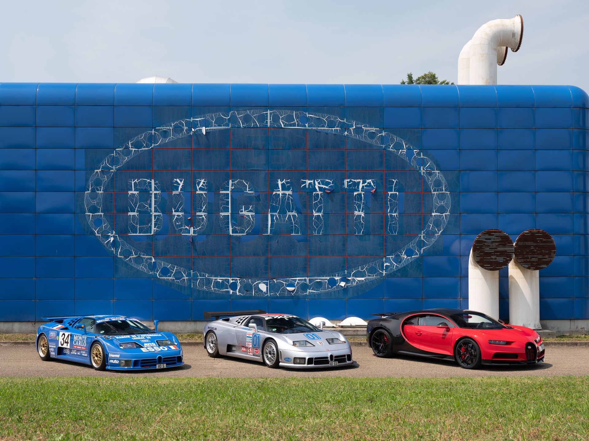 Bugatti History - The Blue Factory in Campogalliano – Bugatti Newsroom